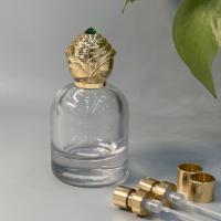 China Custom Diamond Zamak Perfume Caps High Grade Zinc Alloy 20mm for Elegant Fragrance Packaging for sale