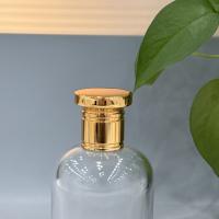 China Customizable Zamak Perfume Caps High Grade Zinc Alloy No Mould Fee Eco Friendly Fragrance Packaging for sale