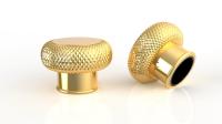 China Custom Luxury Zinc Alloy Perfume Cap Rose Gold 18mm 24mm OEM for sale