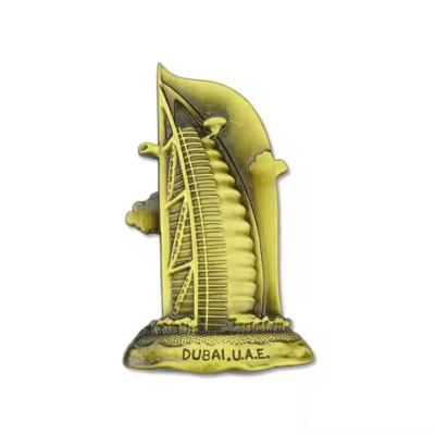 China Custom 3D Metal Fridge Magnets with Landmark Designs - 1000 MOQ, 30 Day Delivery, ISO-9001 Certified for sale