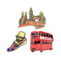 China Custom 3D Metal Fridge Magnets with Landmark Buildings - ISO-9001 Certified, MOQ 1000 Pieces, 30-Day Delivery for sale