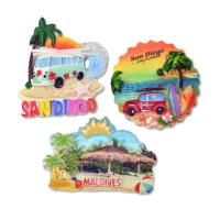 China Juhong Metal Fridge Magnets - 3D Landmark Building Souvenirs with ISO-9001 Certification, 1000 MOQ, 30-Day Delivery for sale