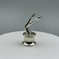 China Non Spill Aluminium-Plastic Perfume Bottle Cap 15 mm Diameter for Cosmetics for sale