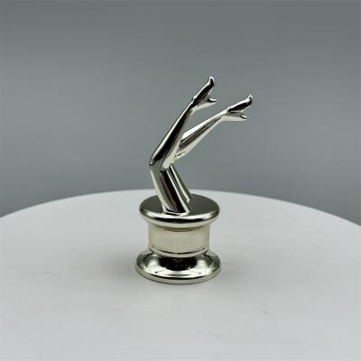 China Non Spill Aluminium-Plastic Perfume Bottle Cap 15 mm Diameter for Cosmetics for sale