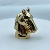 China Zinc Alloy Animal Perfume Cover Golden Special-Shaped Cap 24mm Diameter for sale