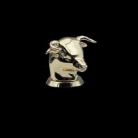 China Luxury Fea 15 Perfume Bottle Cap Gold Silver Electroplated Zinc Cover for Sealing Cans Packaging for sale