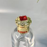 China Zinc Alloy Perfume Bottle Cap 20mm PP Plastic Crown Type for Cosmetics Packaging for sale