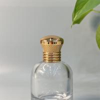 China Zinc Alloy Perfume Crown Cap 30mm Screw Closure for Cosmetic Glass Bottles Jars Packaging for sale