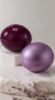 China Aurora Luxe Egg-Shaped Perfume Caps Matte Lavender Gloss Plum for 20mm Bottles for sale