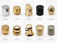China Custom Zinc Alloy Perfume Cap 20mm Eco-Friendly Luxury with Logo Printing for sale