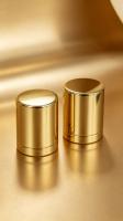 China Custom Zinc Alloy Perfume Cap 20mm Eco-Friendly Luxury with Logo Printing for sale