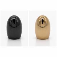 China Zamak Egg-Shaped Perfume Cap 18mm Mirror Finish Leak-Proof Closure for sale