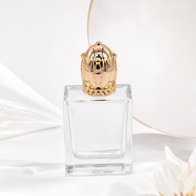 China Gold Tone Bullet Shaped Zamac Perfume Cap High Corrosion Resistance 18mm Luxury Packaging for sale
