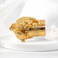 China Customized Golden Textured Zamak Perfume Cap 24mm Elegant Zinc Alloy Bottle Lid for sale