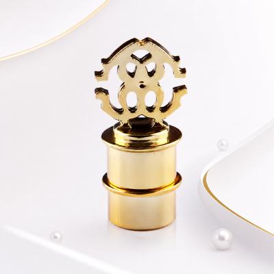 China Custom Zinc Alloy Perfume Cap 15mm ID Airtight Seal for Luxury Bottles for sale