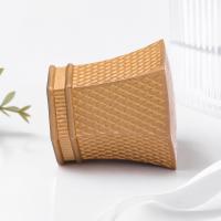 China Zamak Flower Shape Perfume Cap Gold Color 20mm Custom Design for Elegant Bottles for sale