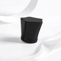 China Custom Zinc Alloy Perfume Bottle Cap 32x36mm Mirror Polished Metallic Finish for Luxury Fragrances for sale