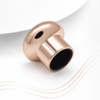 China Zamak Perfume Bottle Cap Rose Gold Embossed Top 20mm Airtight Seal CNC Carved for sale