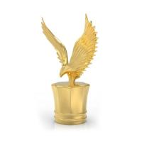 China Custom Eagle Shape Zamac Perfume Bottle Cap   Luxury Zinc Alloy Screw Perfume Lid, Personalized Metal Cosmetic Bottle Caps Factory Wholesale for sale