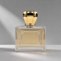 China Luxury Multi Curved Faceted Zinc Alloy Perfume Cap Mirror Gold Electroplated Zamac Fragrance Bottle Lid Custom Logo OEM ODM Source Factory Wholesale for sale
