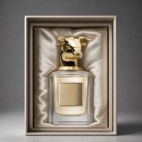 China Luxury Bull Head Zinc Alloy Perfume Cap Gold Mirror Electroplated Zamac Fragrance Bottle Lid Custom Logo Embossed Metal Perfume Top OEM ODM Source Factory Wholesale for sale