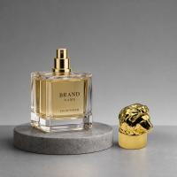 China Wholesale High Gloss Gold Realistic Lion Head Perfume Bottle Cap Heavy Weight 3D Animal Sculpture Zamac Closure OEM Custom Engrave Logo Middle East Luxury Fragrance Packaging for sale