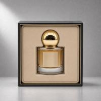China Luxury Mirror Gloss Solid Smooth Sphere Zamac Perfume Cap Gold Plated Plain Round Ball Fragrance Lid Zinc Alloy Metal Parfum Bottle Cover Custom Logo FEA15 For Dubai Oud Attar Perfume Bottle for sale