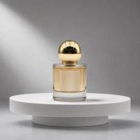 China Luxury Mirror Gloss Solid Smooth Sphere Zamac Perfume Cap Gold Plated Plain Round Ball Fragrance Lid Zinc Alloy Metal Parfum Bottle Cover Custom Logo FEA15 For Dubai Oud Attar Perfume Bottle for sale
