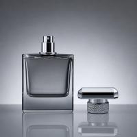 China Mirror Silver Octagonal Cut Diamond Knurled Zinc Alloy Perfume Cap Custom Logo Metal Fragrance Lid For Luxury Empty Designer Glass Perfume Cosmetic Packaging for sale