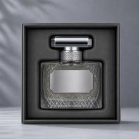China Mirror Silver Octagonal Cut Diamond Knurled Zinc Alloy Perfume Cap Custom Logo Metal Fragrance Lid For Luxury Empty Designer Glass Perfume Cosmetic Packaging for sale