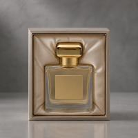 China Mirror Gold Beveled Square Two-Tier Zinc Alloy Perfume Cap Custom Polished Metal Fragrance Lid For Luxury Designer Empty Glass Perfume Bottle for sale