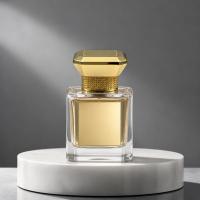 China Gloss Gold Octagonal Cut Zinc Alloy Perfume Cap Diamond Knurled Base Custom Metal Fragrance Lid Model JH5046 For Luxury Designer Empty Glass Perfume Bottle for sale