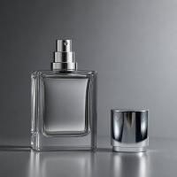 China Source Factory Two Layer Mirror Silver Zinc Alloy Perfume Cap Low MOQ Custom Round Metal Scent Cover JH5056 For Designer Perfume Glass Bottle Packaging for sale