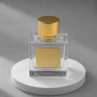 China Luxury Mirror Gold Two-Tier Cylinder Zinc Alloy Perfume Cap Custom Logo Polished Metal Fragrance Bottle Lid For Empty Designer Perfume Glass Cosmetic Packaging for sale