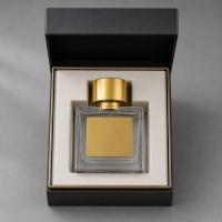 China Luxury Mirror Gold Two-Tier Cylinder Zinc Alloy Perfume Cap Custom Logo Polished Metal Fragrance Bottle Lid For Empty Designer Perfume Glass Cosmetic Packaging for sale