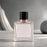 China Two-Tone Gloss Black Pink Zinc Alloy Cylinder Perfume Cap Custom Round Metal Fragrance Bottle Lid For Luxury Cosmetic Glass Perfume Bottle for sale