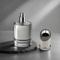 China Mirror Silver Dome Top Zinc Alloy Perfume Cap Custom Round Cylinder Metal Fragrance Bottle Lid For Luxury Perfume Glass Bottle for sale