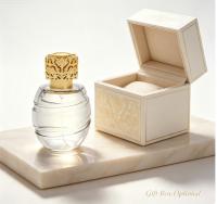 China Luxury Hollow Floral Zamac Perfume Cap Gold Plated Bottle Lid for sale