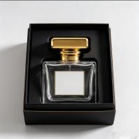 China Mirror Gold Rounded Rectangle Multi Ring Zinc Alloy Perfume Cap Custom Polished Metal Fragrance Lid For Luxury Empty Designer Glass Perfume Bottle Packaging for sale