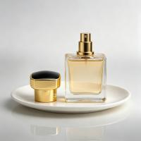 China Luxury Black Top Gold Zamac Perfume Cap Custom Metal Fragrance Bottle Cap For Cosmetic Perfume Glass Bottle for sale
