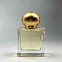 China Minimal Smooth Oval Dome Zamac Perfume Cap Electroplated Matte Gold Round Zinc Alloy Parfum Cover For Luxury Glass Perfume Bottles for sale