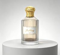 China Luxury Gold Crown Zinc Alloy Perfume Bottle Cap with Customizable Design and CNC Laser Engrave for sale