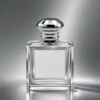 China Premium Geometric Facet Dome Multi Ring Chrome Silver Zinc Alloy Perfume Cap Solid Heavy Zamac Metal Lid For High End Designer Perfume Packaging Magnetic for sale