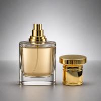 China Hot Selling Multi Layer Thread Shiny Gold Zamac Perfume Cap Heavy Weight Zinc Alloy Perfume Bottle Cover Custom Mold For Luxury Cosmetic Fragrance Packaging for sale