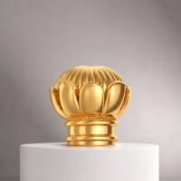 China Gold Plated Zamac Perfume Cap with Customizable Design and Die-Casting Process for Luxury Fragrance Bottles for sale