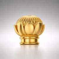China Gold Plated Zamac Perfume Cap with Customizable Design and Die-Casting Process for Luxury Fragrance Bottles for sale