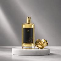 China Gold Plated Flower Shape Zamac Perfume Cap with Customizable Design for Fragrance Bottles for sale