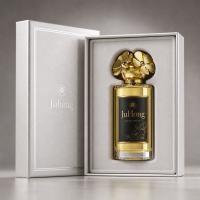 China Gold Plated Flower Shape Zamac Perfume Cap with Customizable Design for Fragrance Bottles for sale