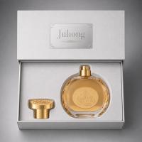 China Gold Plated Zamac Perfume Cap with Customized Design and Embossed Pattern for Luxury Fragrance Bottles for sale