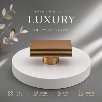 China Antique Bronze Zinc Alloy Perfume Cap Rectangle Horizontal Striped Texture Metal Perfume Bottle Lid Custom Engraved Logo Luxury Fragrance Packaging Magnetic Cap for sale